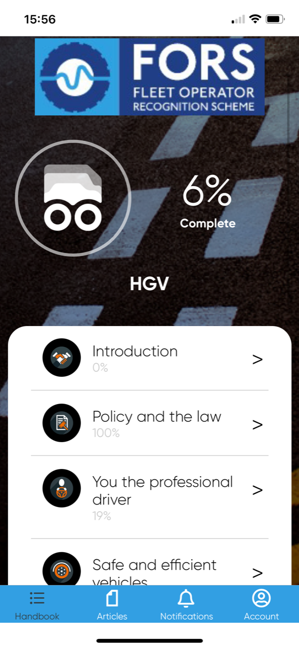 FORS supports driver communication with new FORS Driver Handbook ...