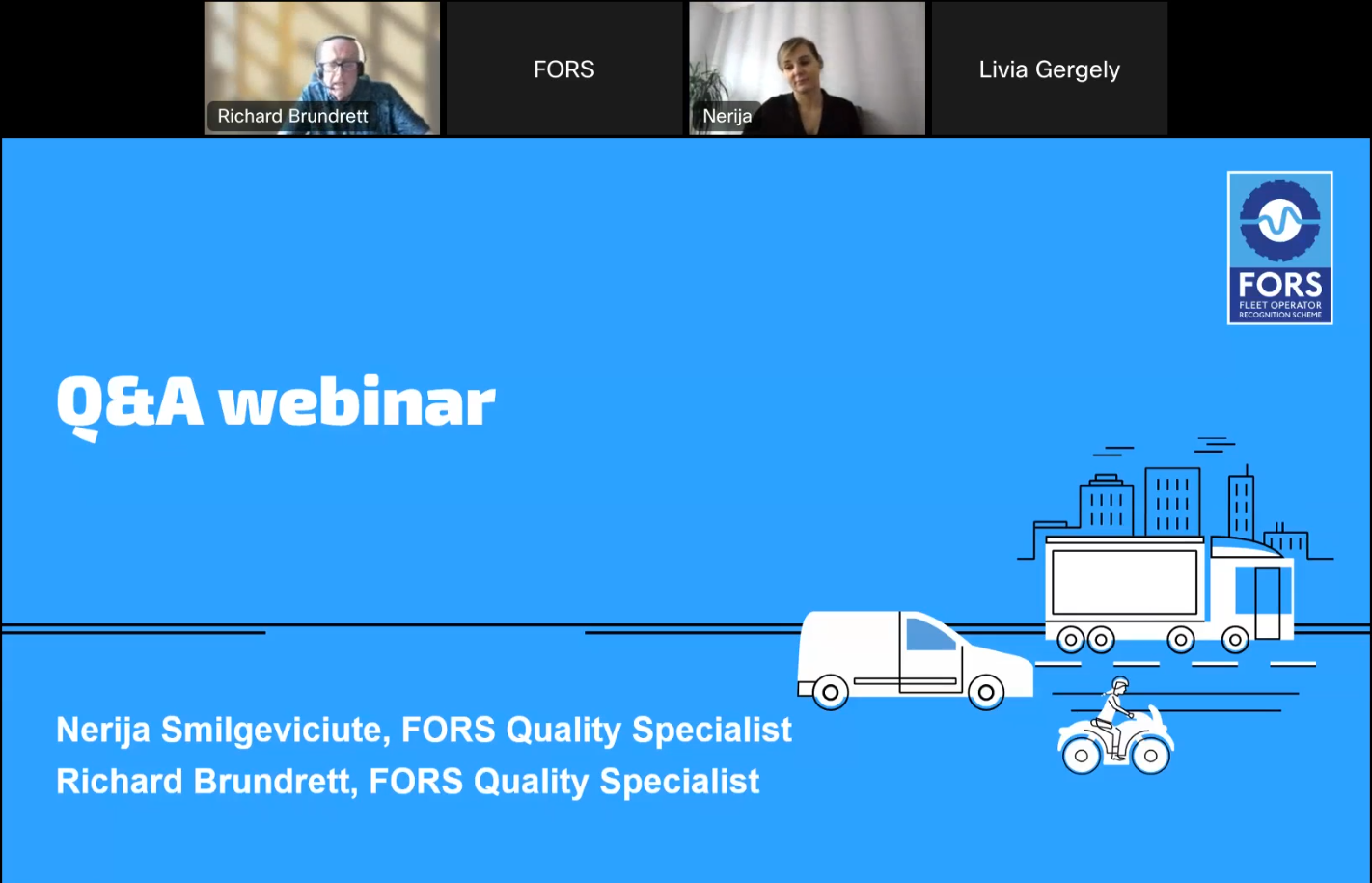 FORS kicks off webinar series: ‘Q&A session with FORS Specialists ...